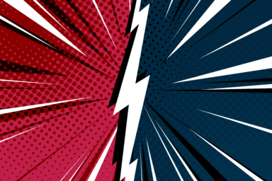 Before and after cartoon background - PSDgraphics